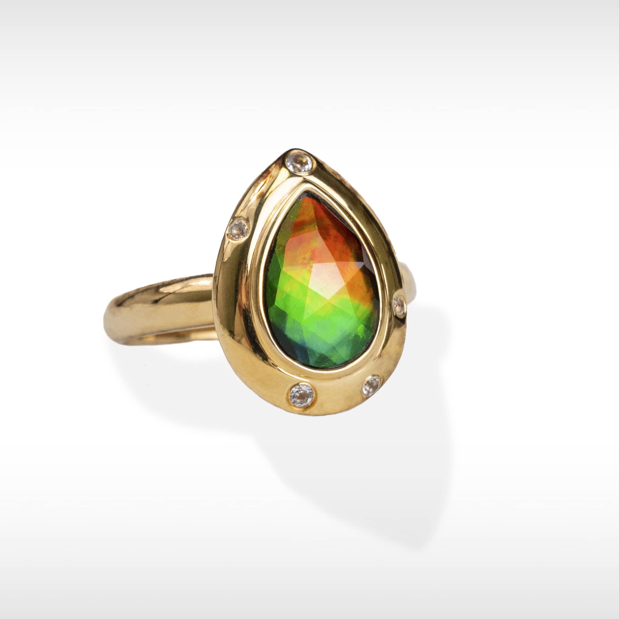 Samantha Sterling Silver Topaz Ring – KORITE